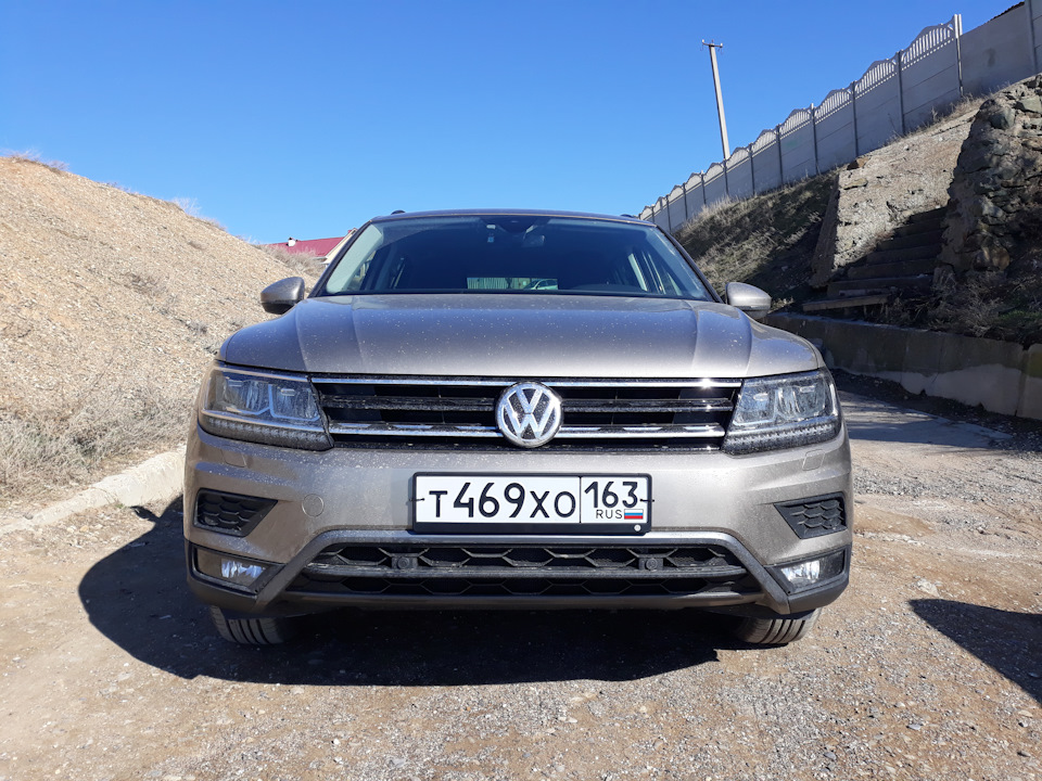 Переделка стандартного бампера в Offroad — Volkswagen Tiguan (2G), 1,4 ...