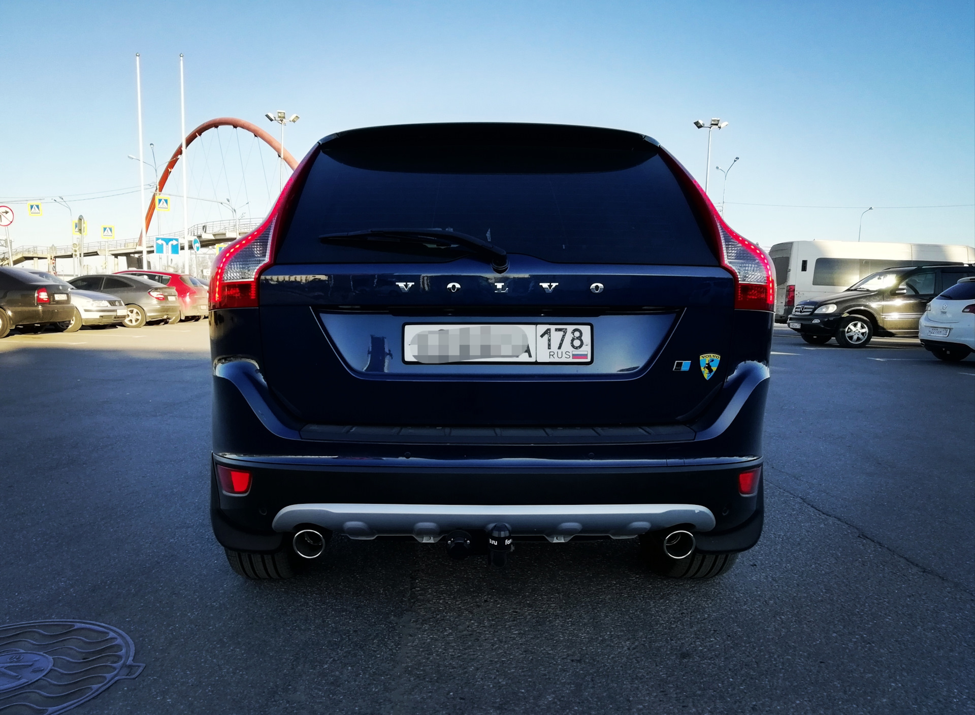 Восстановление хрома, новые эмблемы — Volvo XC60 (1G), 2,4 л, 2012 года ...