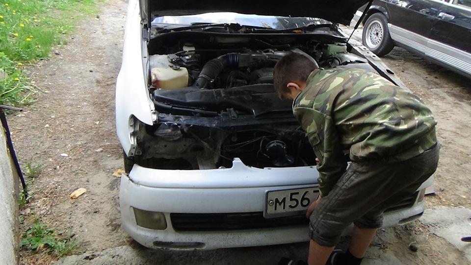 Тойота Аристо Toyota Aristo, покраска ч. №4. — DRIVE2