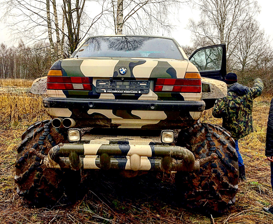 OFF-ROAD тусовка ! — BMW 5 series (E34), 2,5 л, 1991 года | покатушки ...