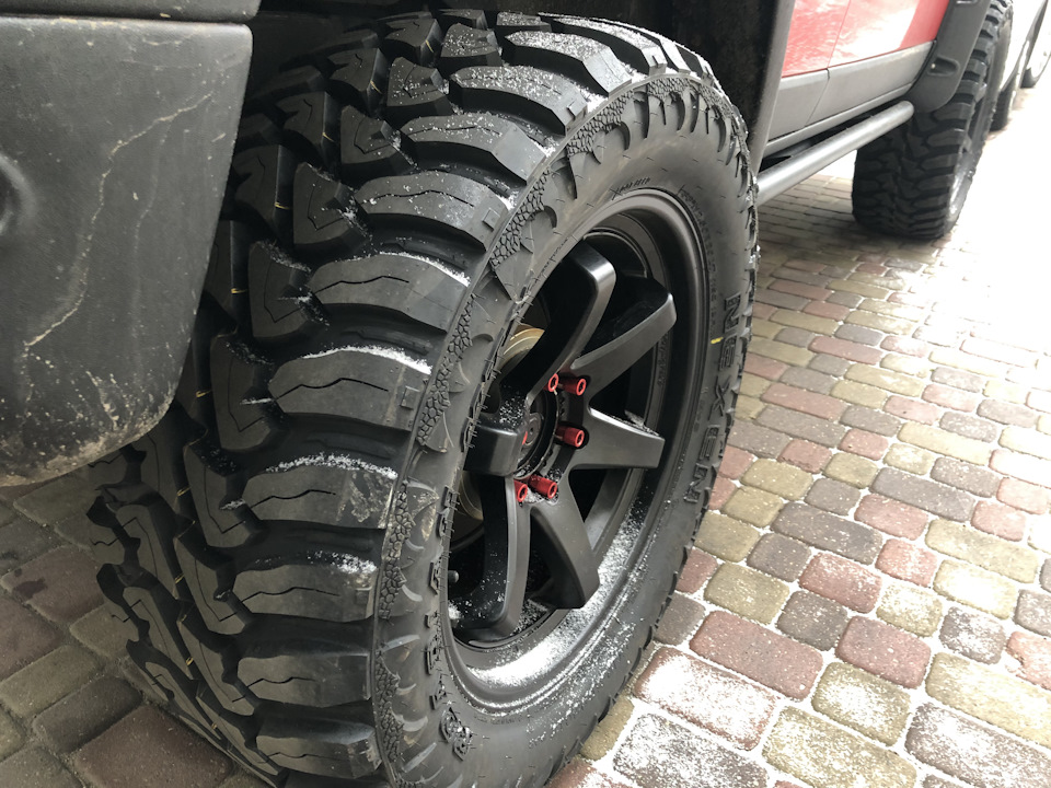 2.37. Новая резина 33х12,5 R20 Nexen Roadian MTX — Toyota FJ Cruiser, 4 ...