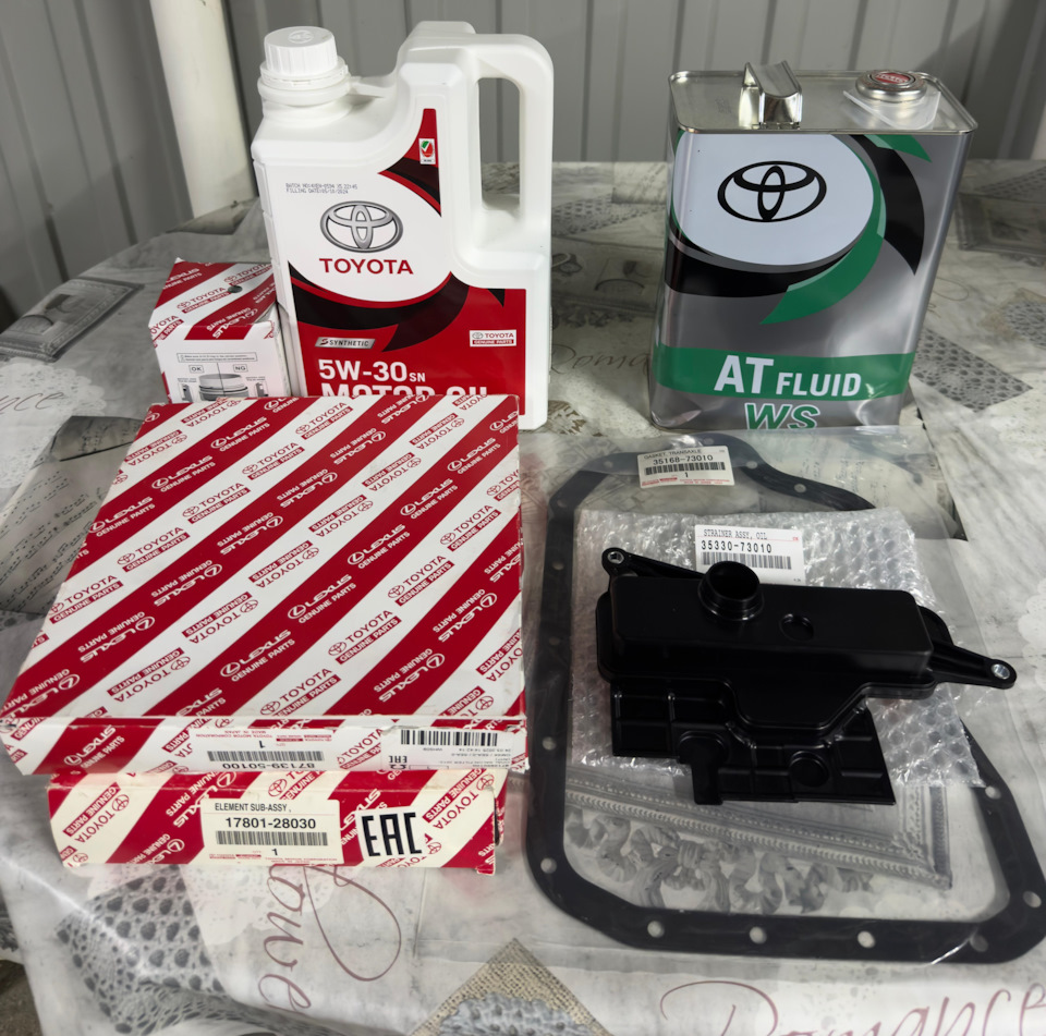 Очередное ТО — Lexus ES (XV60), 2,5 л, 2015 года | плановое ТО | DRIVE2