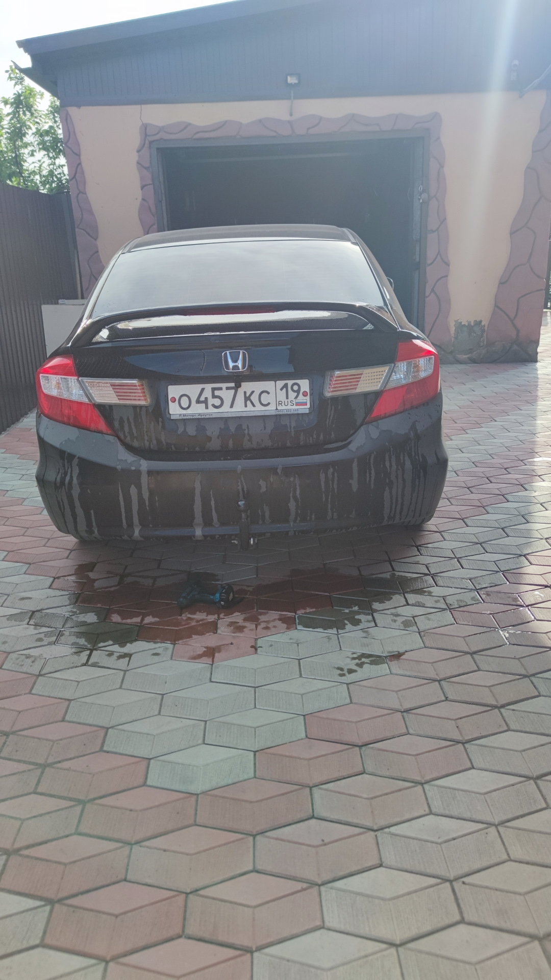 Спойлер — Honda Civic 4D (9G), 1,8 л, 2012 года | тюнинг | DRIVE2