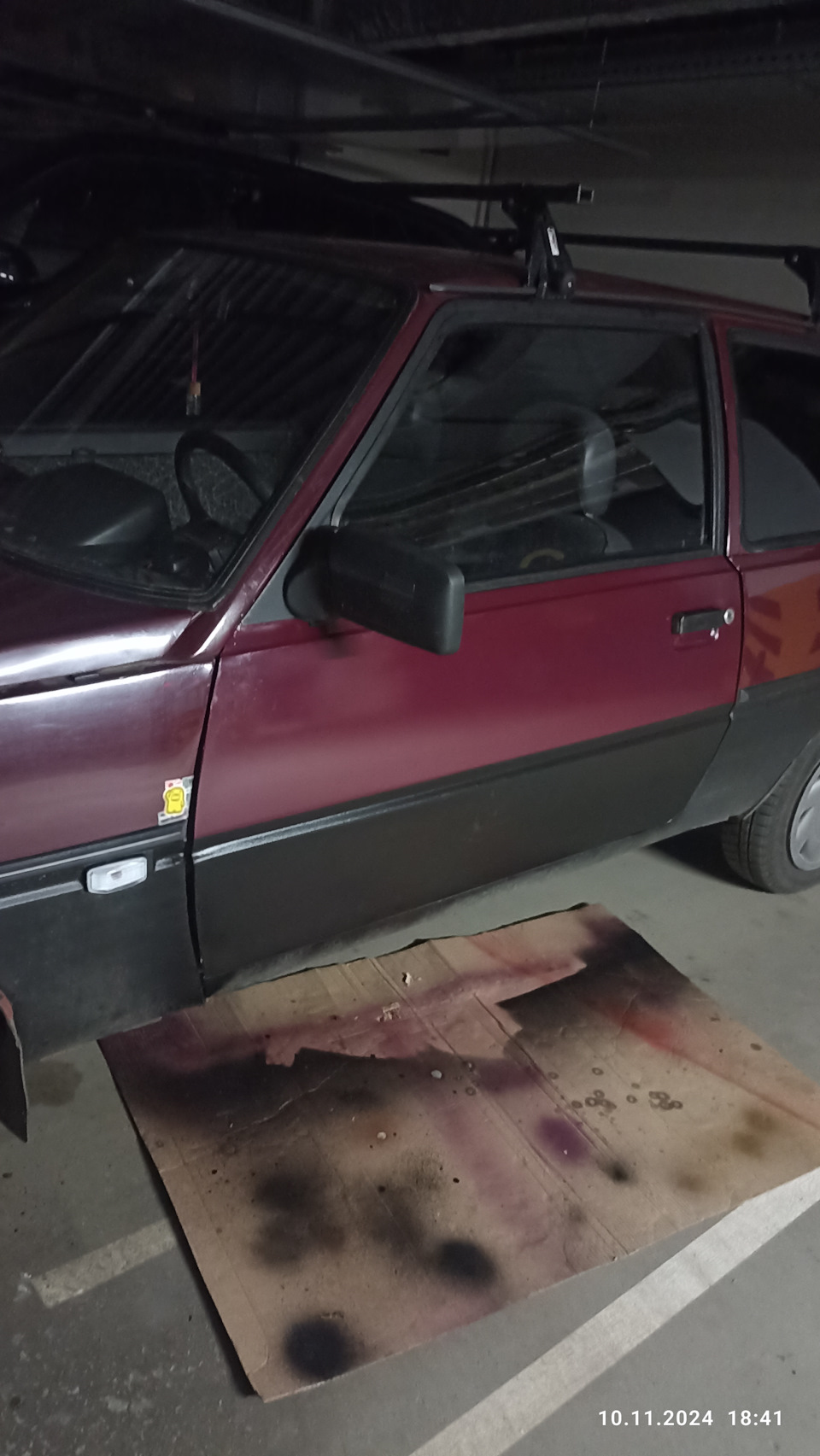 Замена левой двери, день 2 — ЗАЗ 1102, 1,2 л, 2005 года | кузовной ...