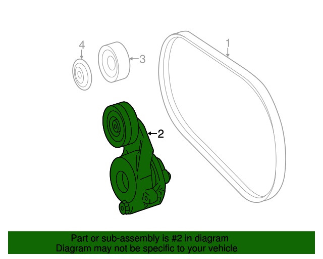 A6422001970 Натяжитель ремня Mercedes | Запчасти на DRIVE2