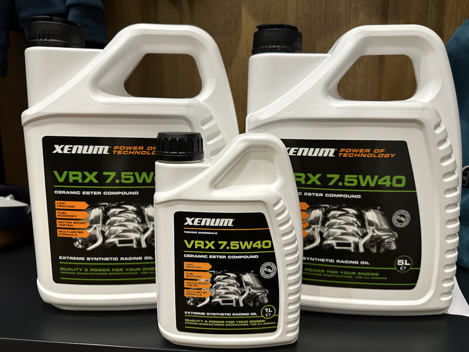 Oilservice Xenum VRX 7.5W-40 или сгущенка в мотор — BMW X5 (G05), 4,4 л, 2022 года | плановое ТО ...