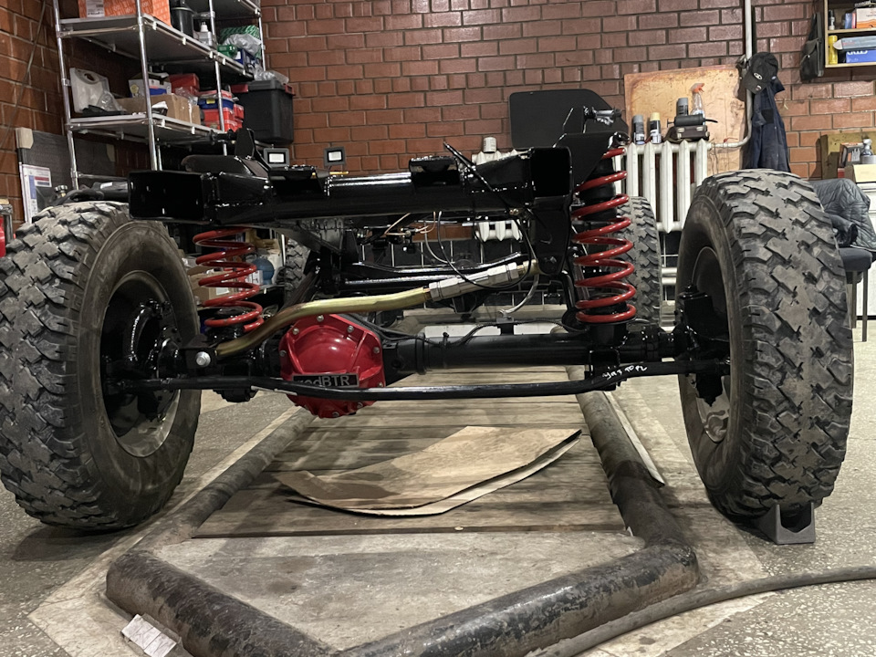 Покраска на второй слой и установка мостов — УАЗ 315196, 2,7 л, 2011 года | запчасти | DRIVE2