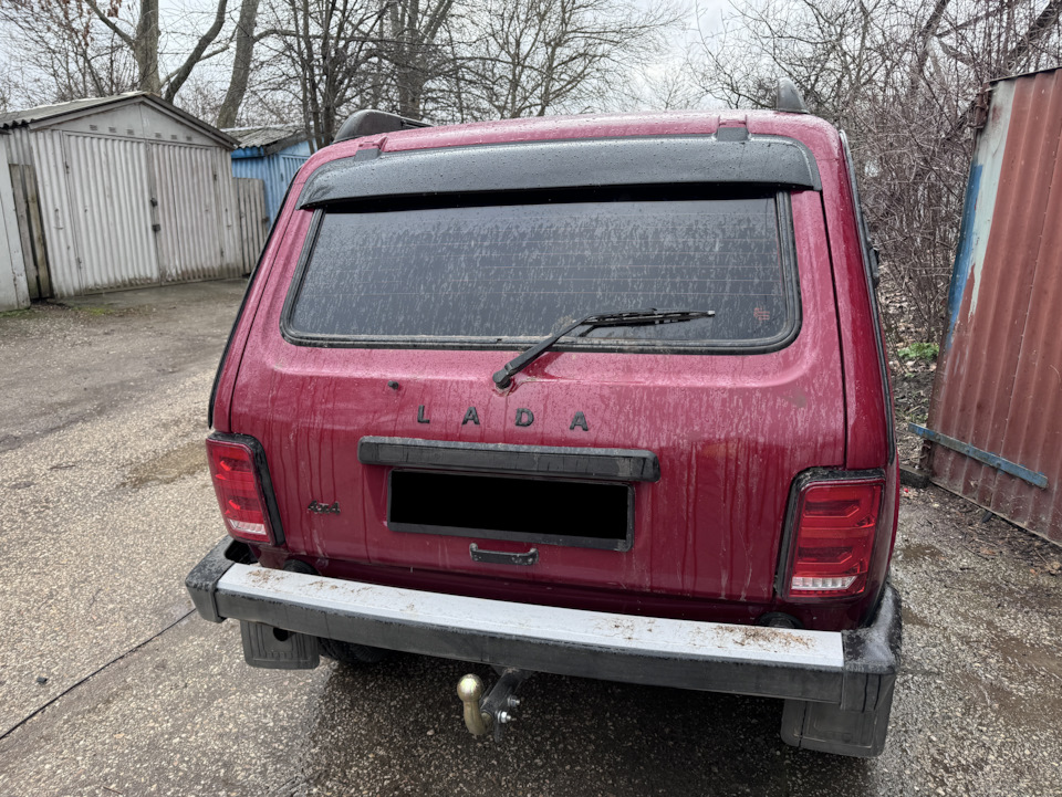 Дефлектор заднего стекла — Lada 4x4 3D, 1,7 л, 2010 года | стайлинг ...