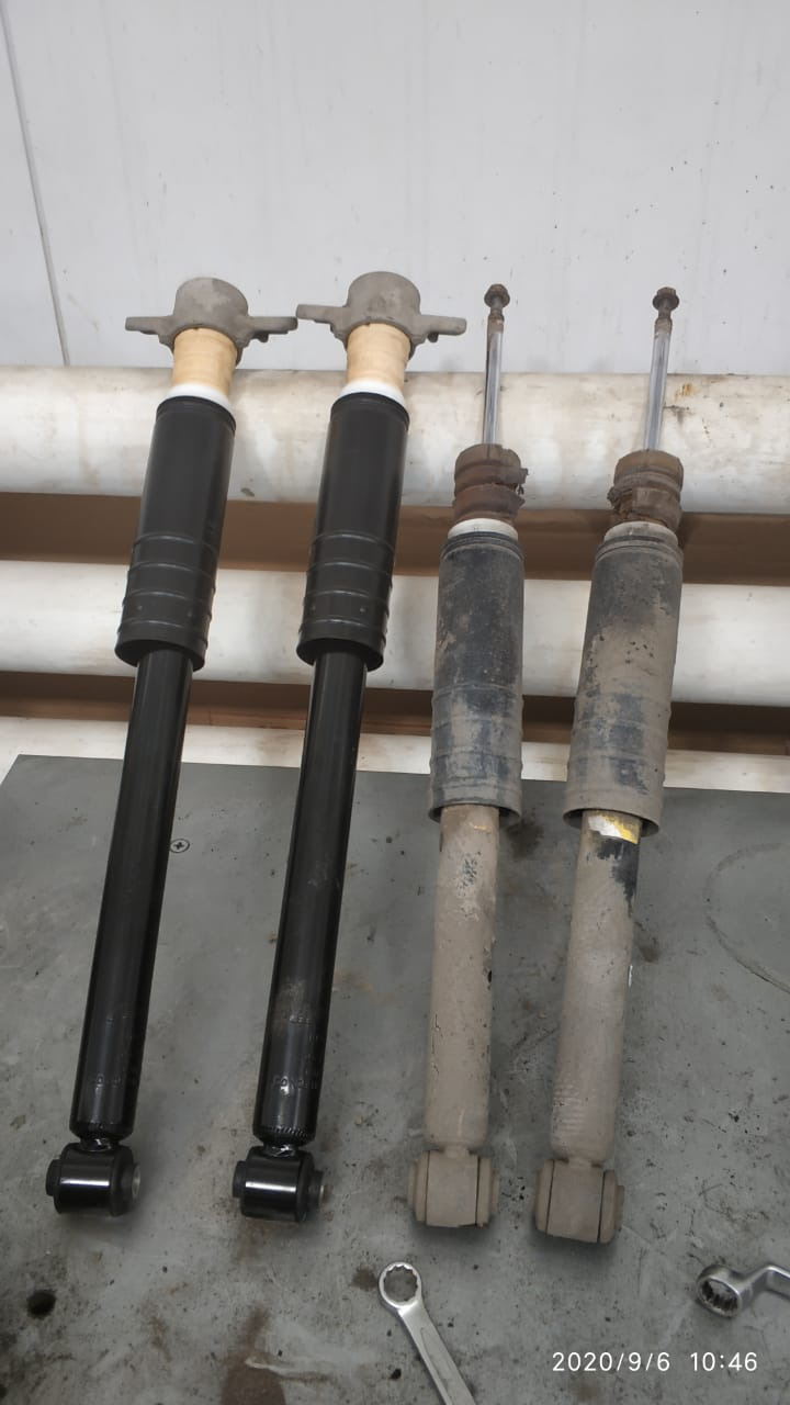 Замена амортизаторов вкруг и сайлентблоков переднего рычага — Chevrolet ...