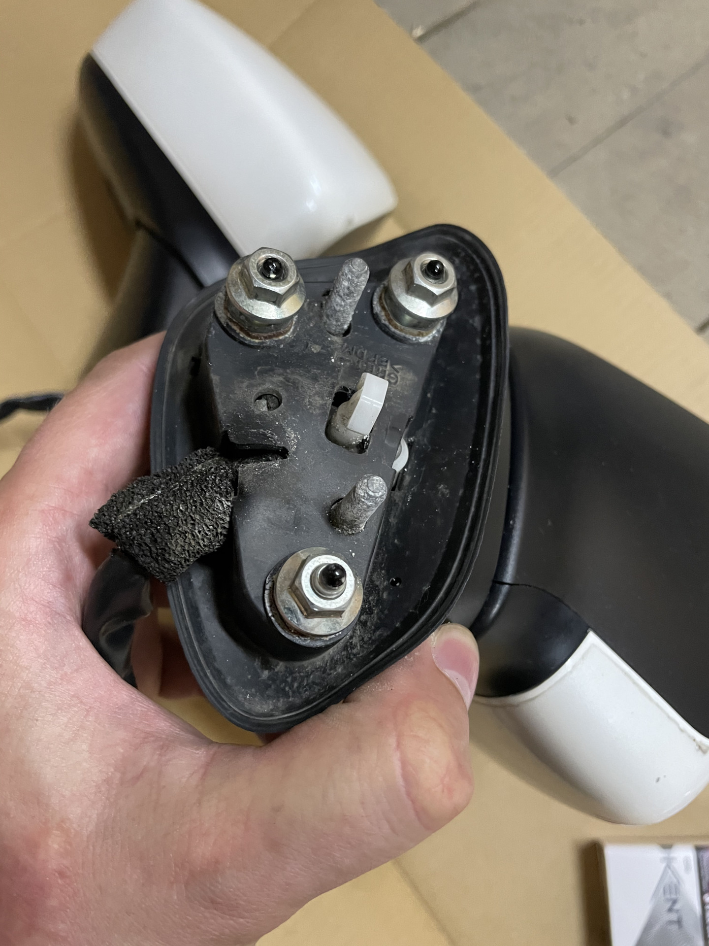 Установка рестайлинговых зеркал на дорест. — Mazda 6 (3G) GJ, 2,5 л ...