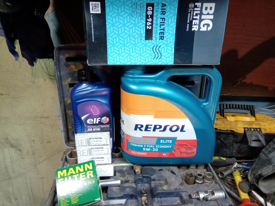 Первая самостоятельная т.о. — Renault Kaptur (2016), 2 л, 2016 года | плановое ТО | DRIVE2