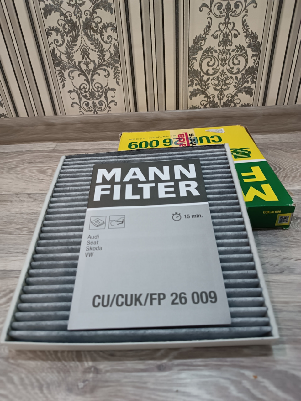 FP26009 Фильтр салонный MANN FILTER | Запчасти на DRIVE2