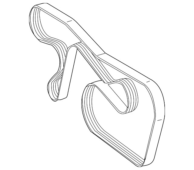 A0039937296 Ремень клиновый 2397мм. Mercedes | Запчасти на DRIVE2