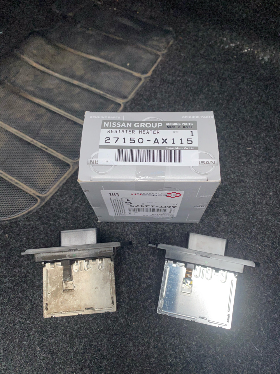 27150AX115 Резистор моторчика печки NISSAN INFINITI | Запчасти на DRIVE2