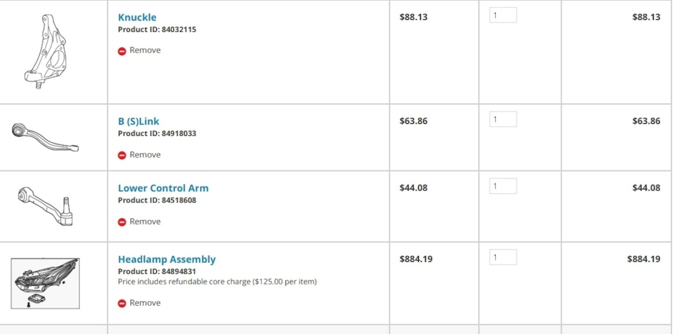 Список на покупку — Cadillac CT5, 3 л, 2021 года | кузовной ремонт | DRIVE2