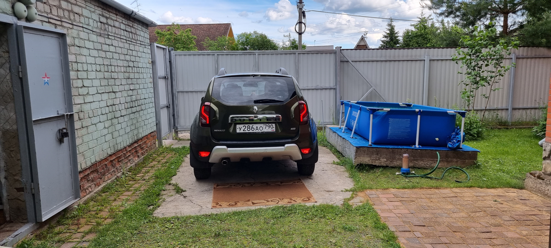 28 Добавляем симметрию в задние ПТФ — Renault Duster (1G), 2 л, 2018 ...