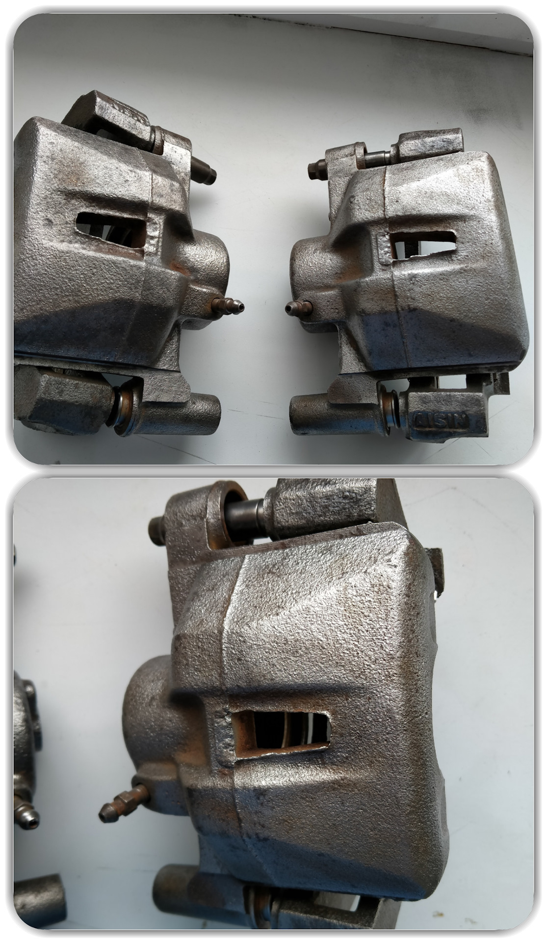 Ремонт тормозов задней оси — Lexus RX (1G), 3 л, 1998 года | плановое ...