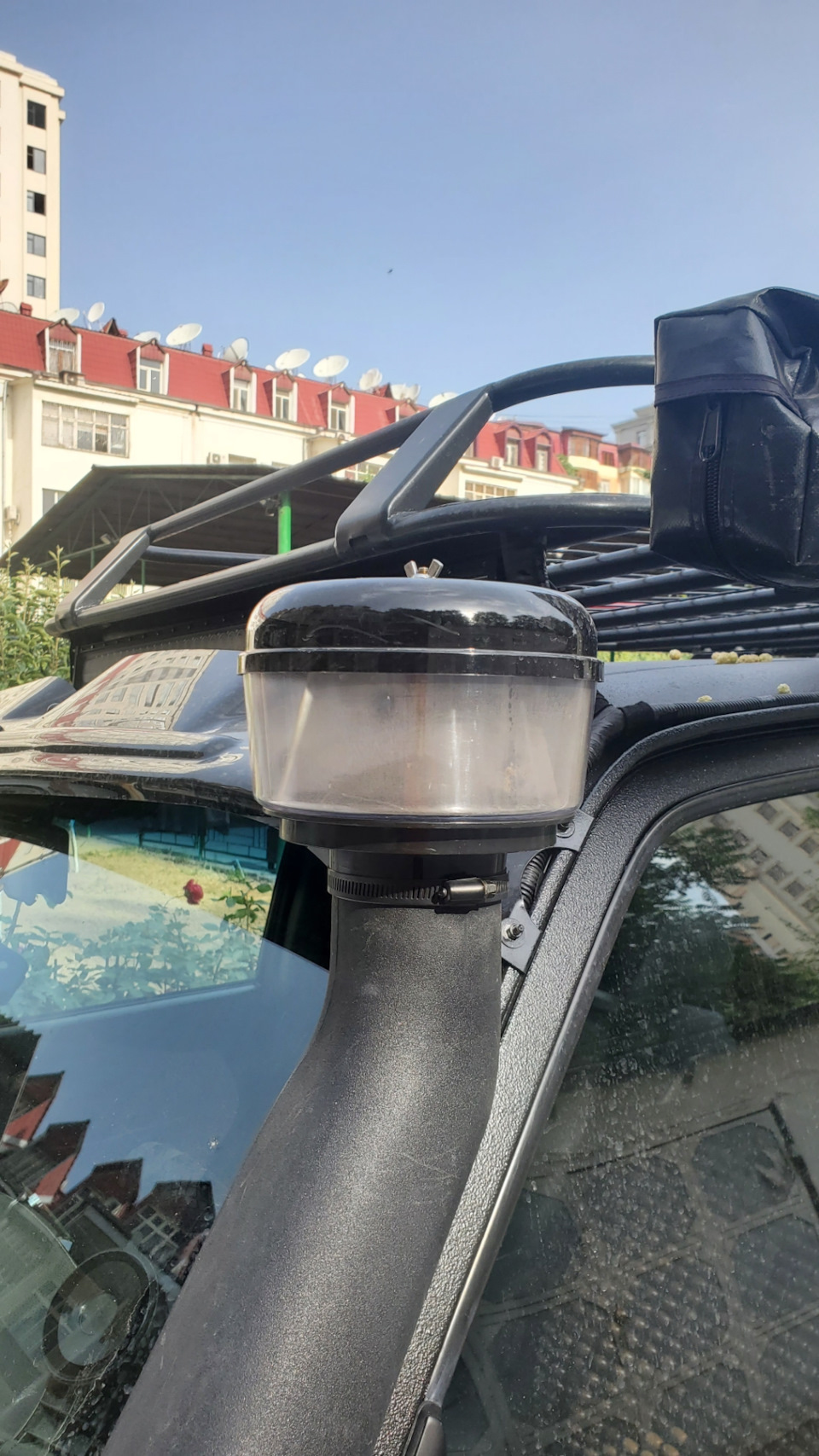 Насадка на шноркель циклон — Nissan Patrol (Y61), 4,2 л, 2008 года ...