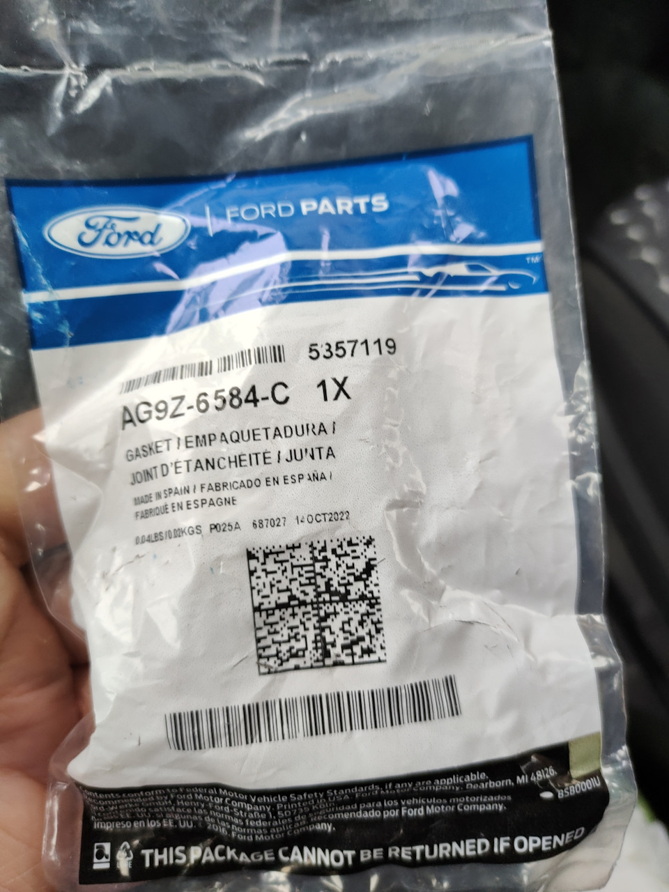 Шкив коленвала — Ford Mondeo IV, 2,3 л, 2011 года | плановое ТО | DRIVE2