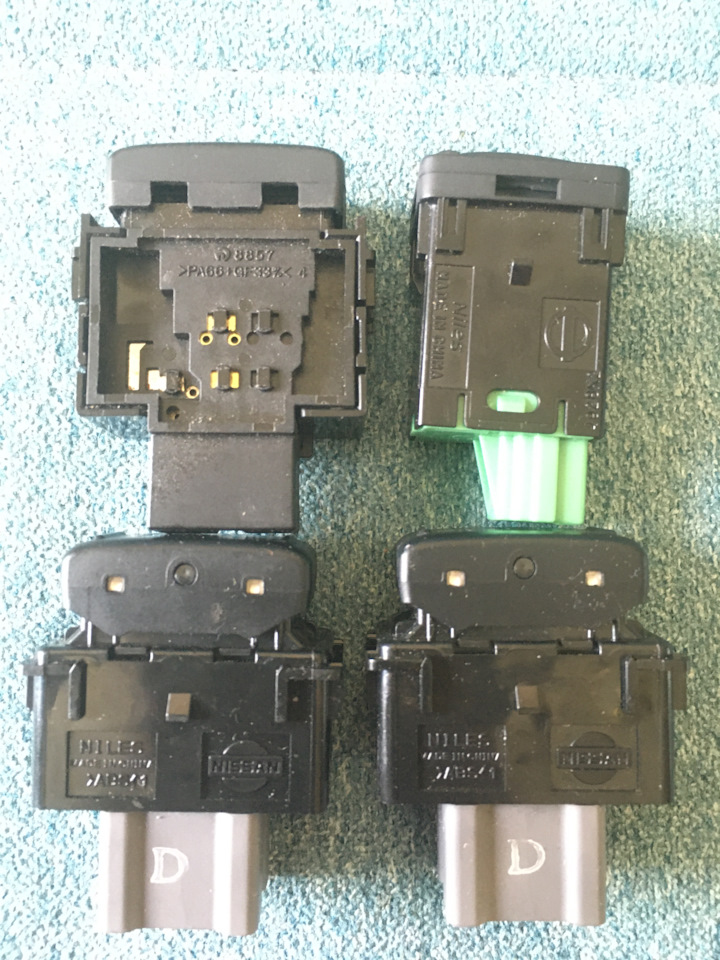 Копки обогрева и открывания багажника на Nissan X-Trail III (t32 ...