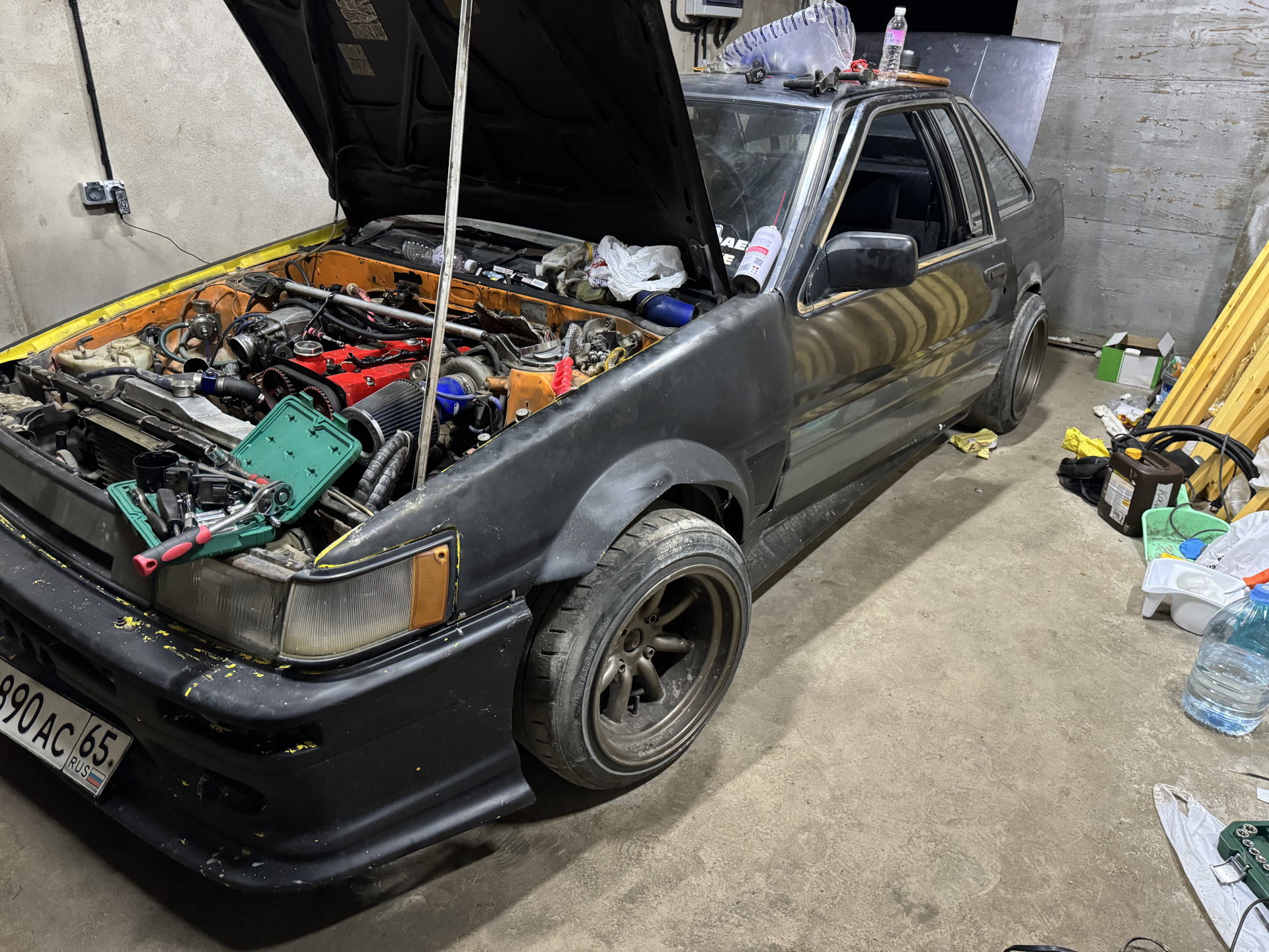 Искра жизни — Toyota Corolla Levin (AE85), 1,6 л, 1985 года | поломка ...