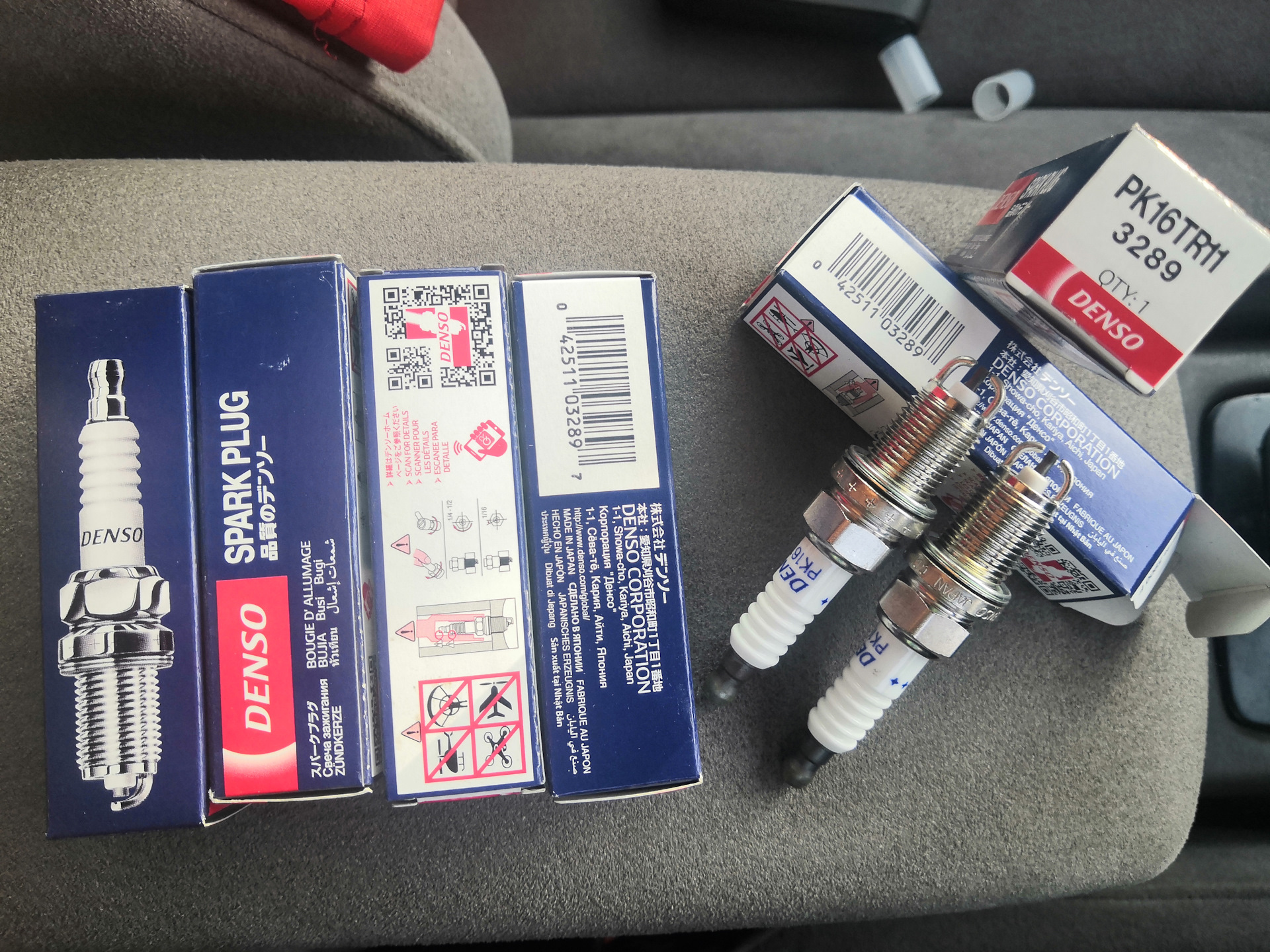 Замена свечей c NGK BKR5EKPB11 на Denso PK16TR11 — Toyota Chaser (100 ...