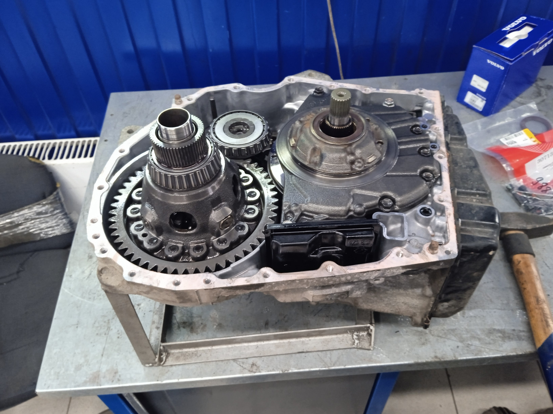 Замена тефлоновых колец в АКПП Aisin TF80-SC — Volvo XC60 (1G), 2,4 л ...