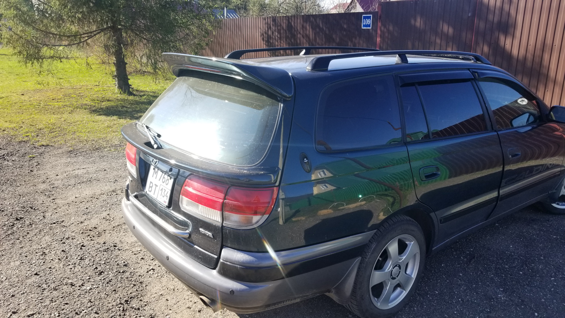 Toyota Caldina (190) 2.0 бензиновый 1993 | 4wd зеленка на DRIVE2