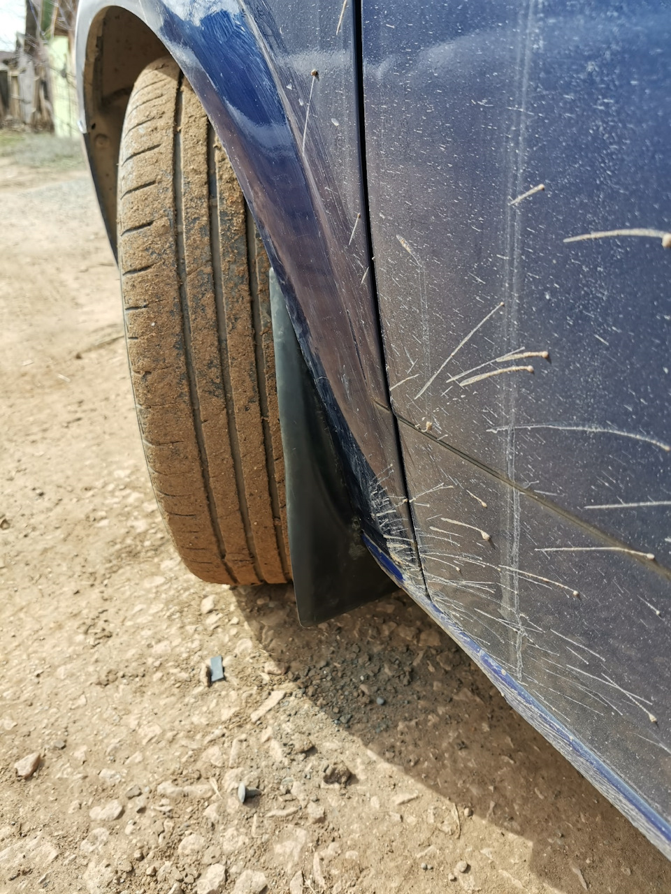 Установил передние брызговики — Opel Astra H GTC, 1,8 л, 2008 года ...
