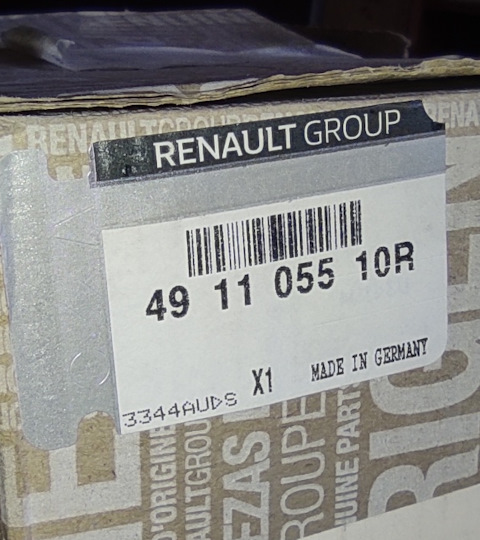 491105510R Насос гур (вал 15мм) RENAULT | Запчасти на DRIVE2
