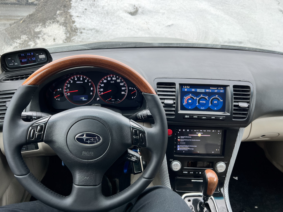 ИНТЕРЬЕР руль — Subaru Outback (BP), 3 л, 2006 года | расходники | DRIVE2