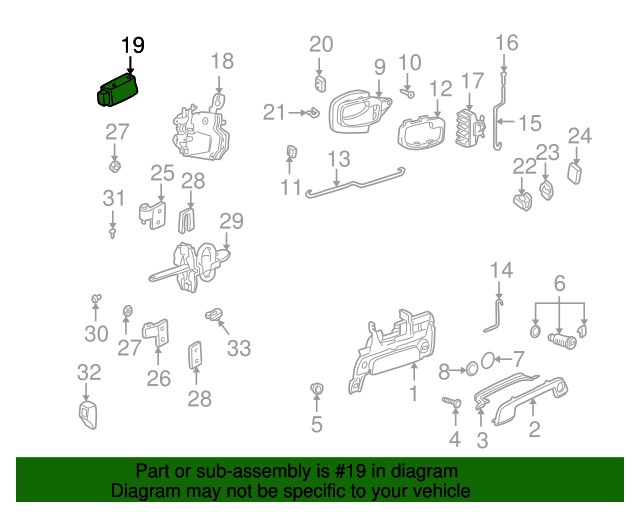67111387606 Замок двери передней правый BMW | Запчасти на DRIVE2