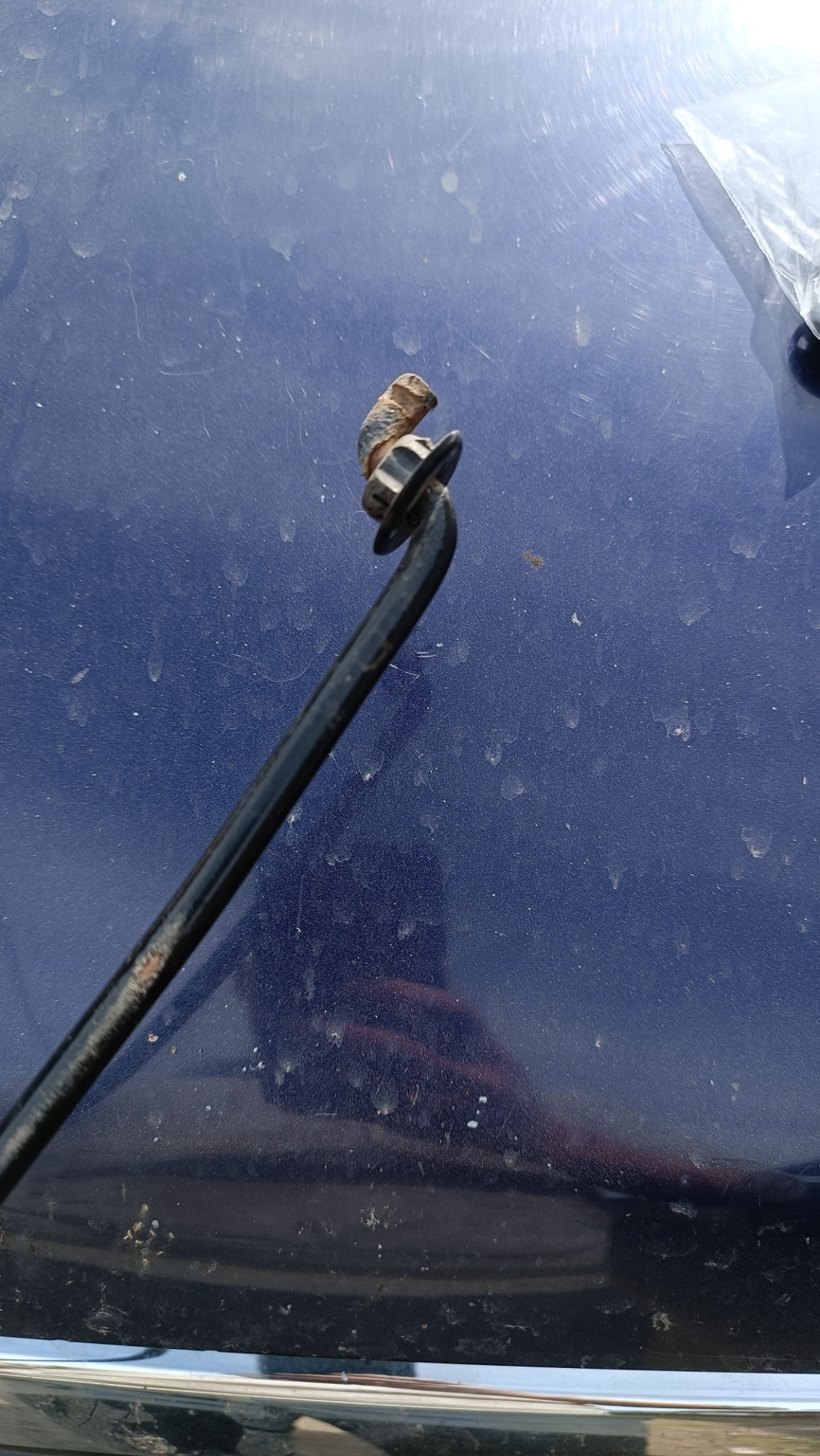 Упор капота — Toyota Hilux Surf (3G), 3 л, 1996 года | запчасти | DRIVE2