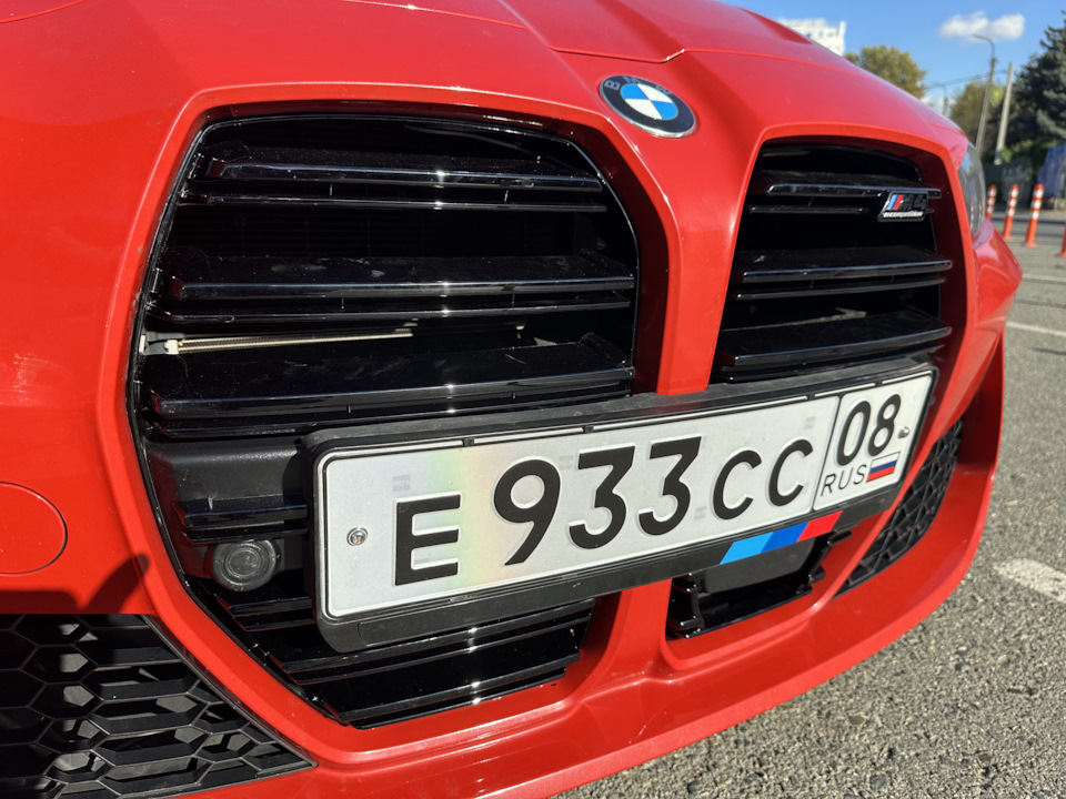 16. Сменил решетку радиатора и клыки переднего бампера — BMW M4 Coupe ...