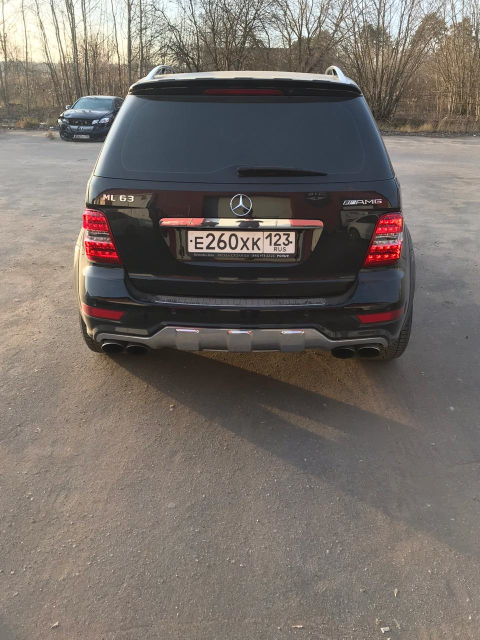 Фонари grand edition — Mercedes-Benz M-Class (W164), 6,3 л, 2010 года ...