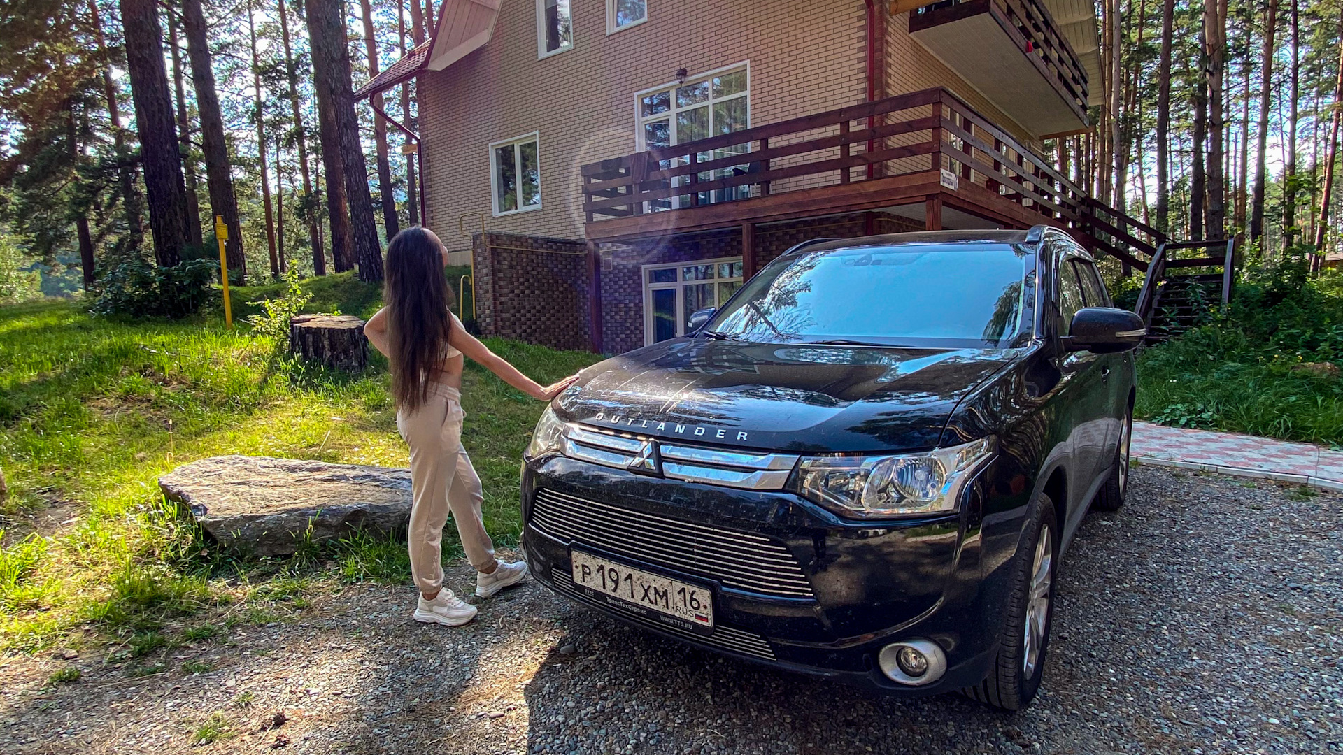 Mitsubishi Outlander (3G) 2.4 бензиновый 2012 | #TotalBlack на DRIVE2