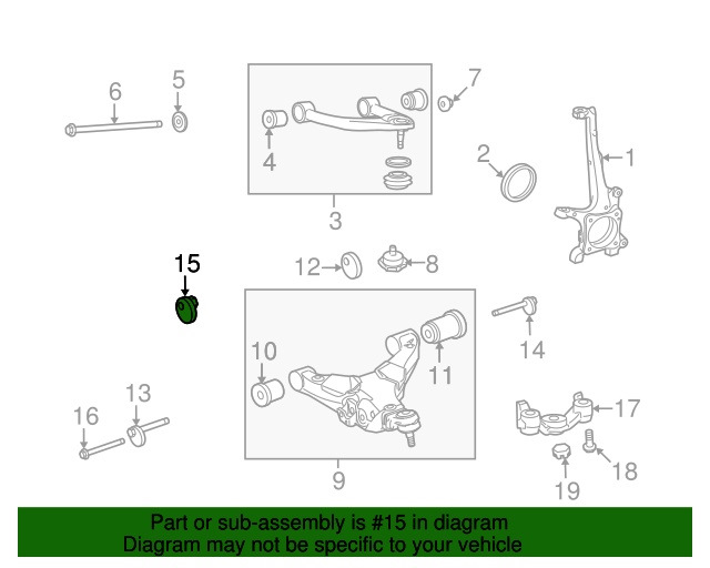 4845234011 ГАЙКА С ЭКСЦЕНТРИКОМ. TOYOTA LEXUS | Запчасти на DRIVE2