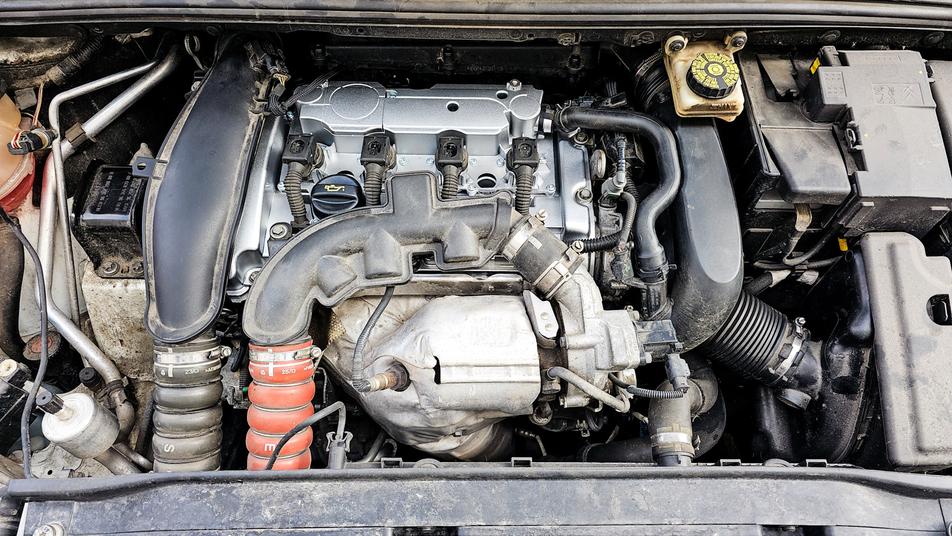 #58. Установка алюминиевой клапанной крышки на EP6 CDT — Peugeot 308 ...