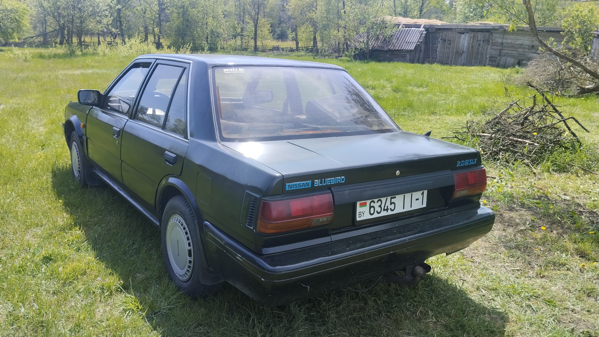Птичка улетела) — Nissan Bluebird (U11), 2 л, 1990 года | продажа ...