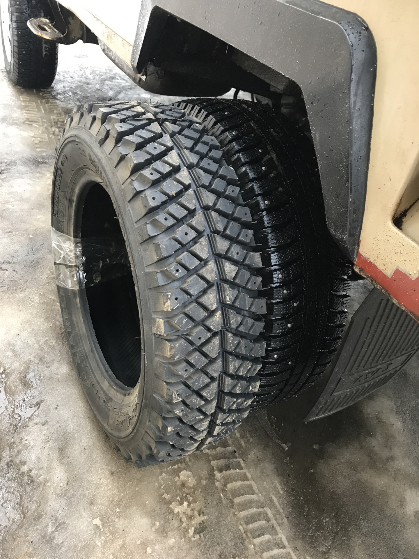 R-14 4x4 — ЛуАЗ 969, 1,1 л, 1990 года | шины | DRIVE2