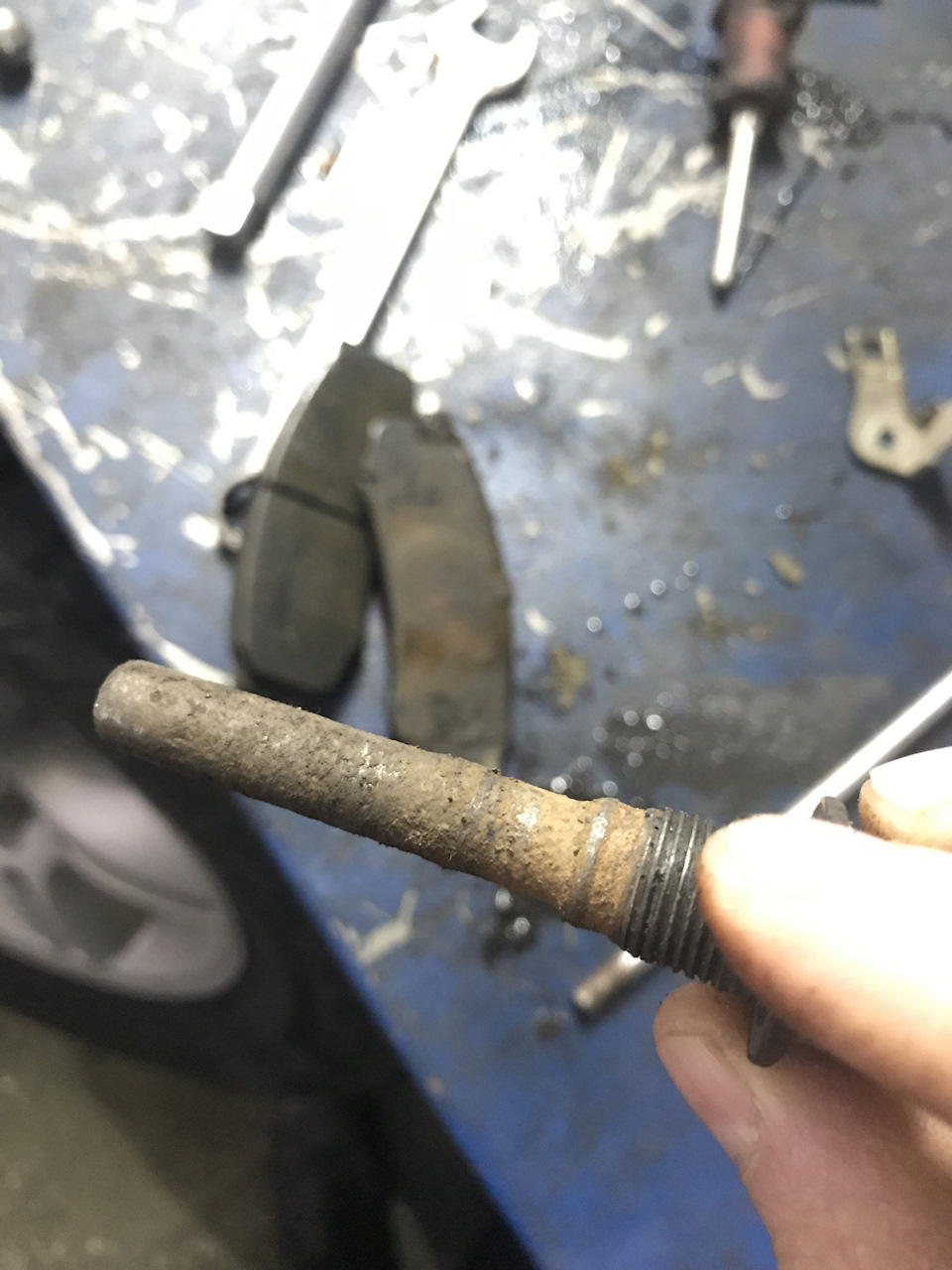 Тормоза часть первая — Lexus GX (UZJ120), 4,7 л, 2005 года | плановое ...