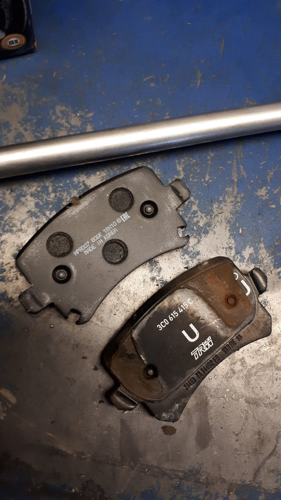 HP8007 Колодки тормозные дисковые задн VW: Golf V, Caddy?, EOS, Touran ...