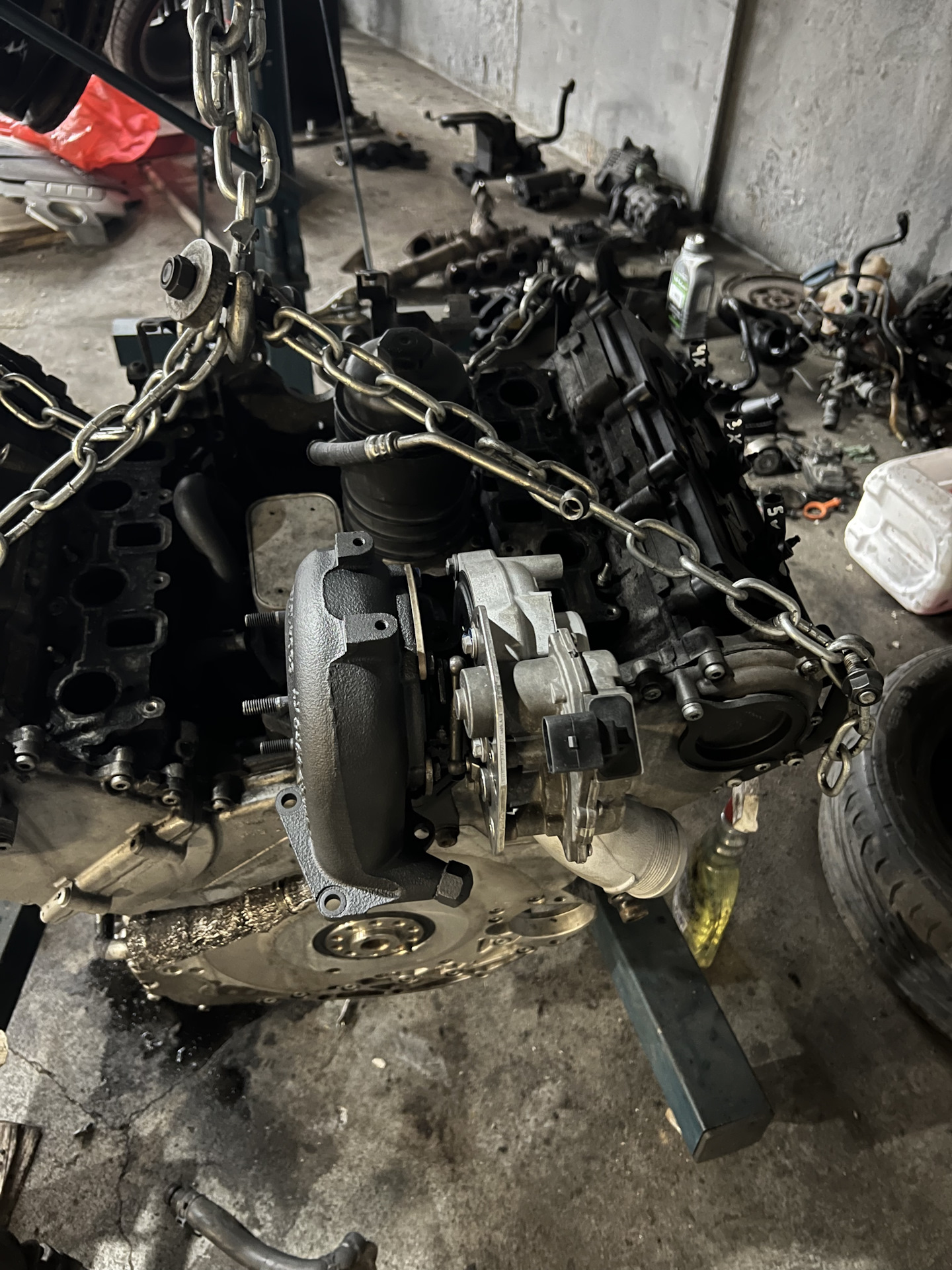 Пожалуй самое глобальное ТО для C6 — Audi A6 Avant (C6), 2,7 л, 2006 ...