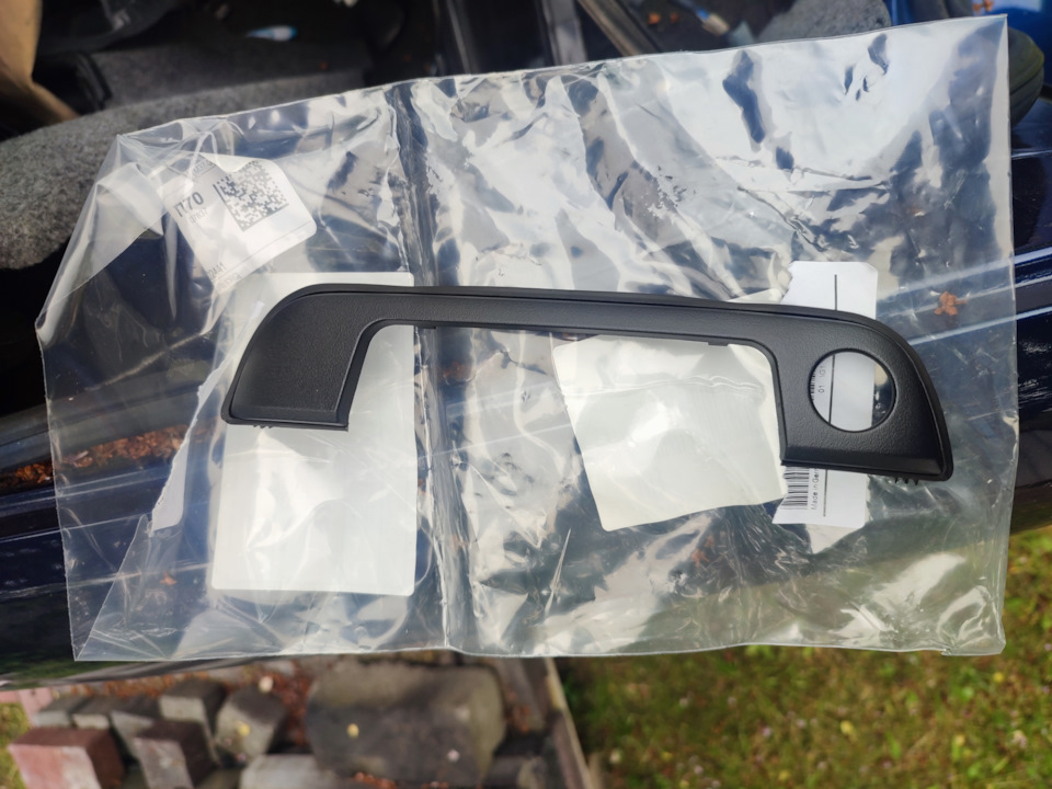 Накладки дверных рукояток — BMW 5 series (E34), 2 л, 1991 года ...