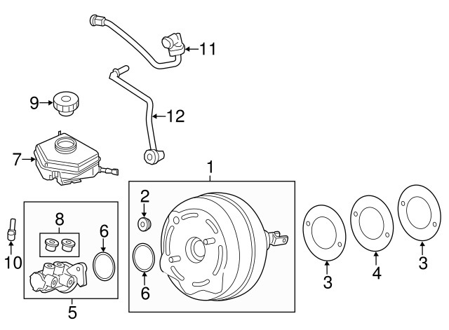 34336851098 Усилитель тормозов BMW | Запчасти на DRIVE2