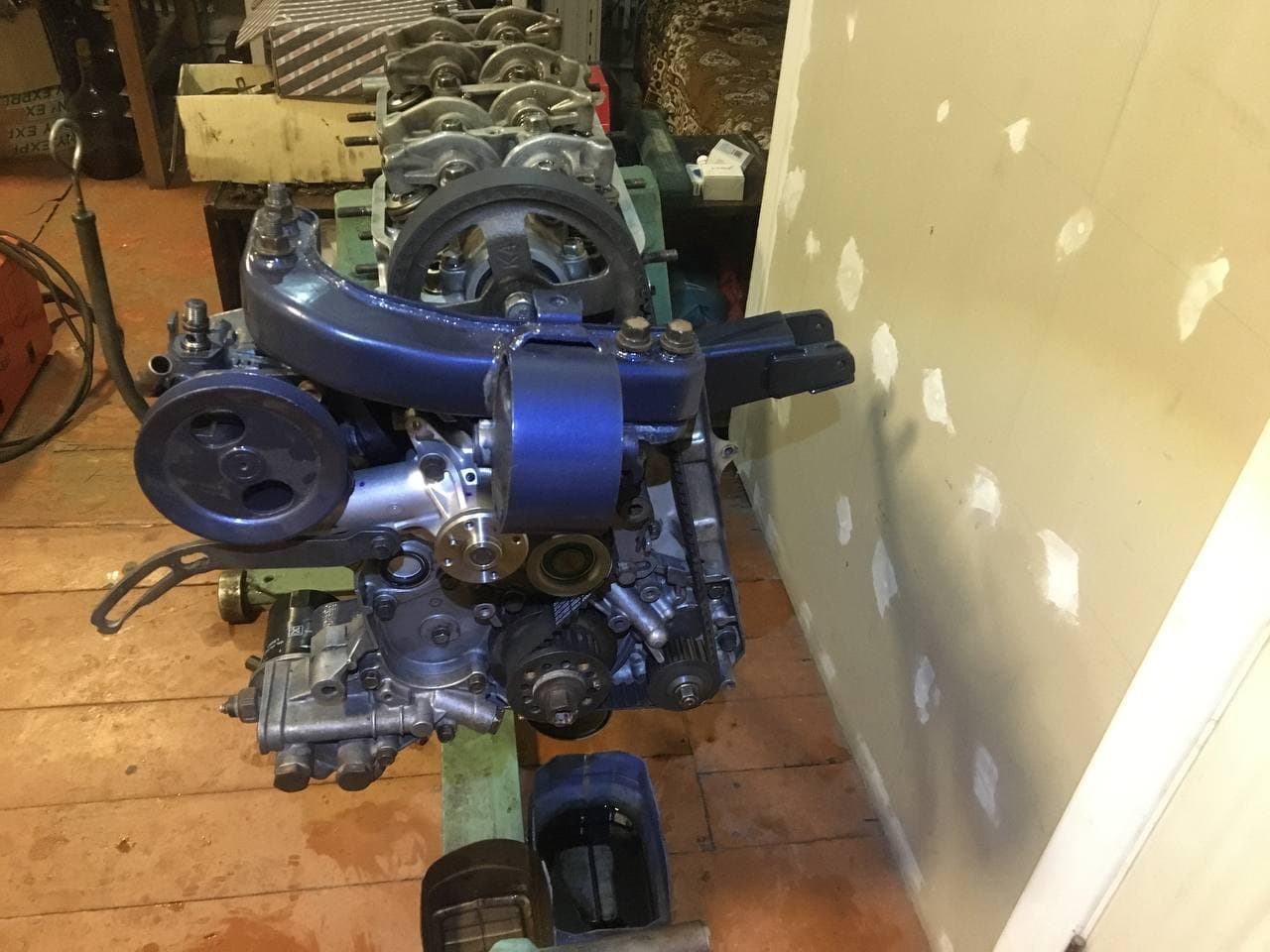 Сборка двигателя 4G63 Ч6 — Mitsubishi Galant (6G), 2 л, 1989 года ...