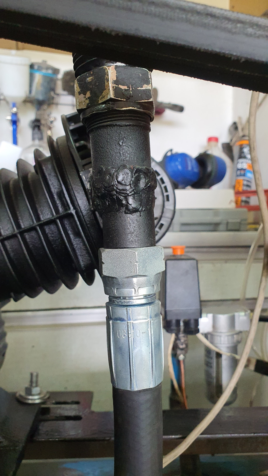 Малыш готов. Обновленный компрессор. — Audi 100 (C3), 2,3 л, 1990 года ...