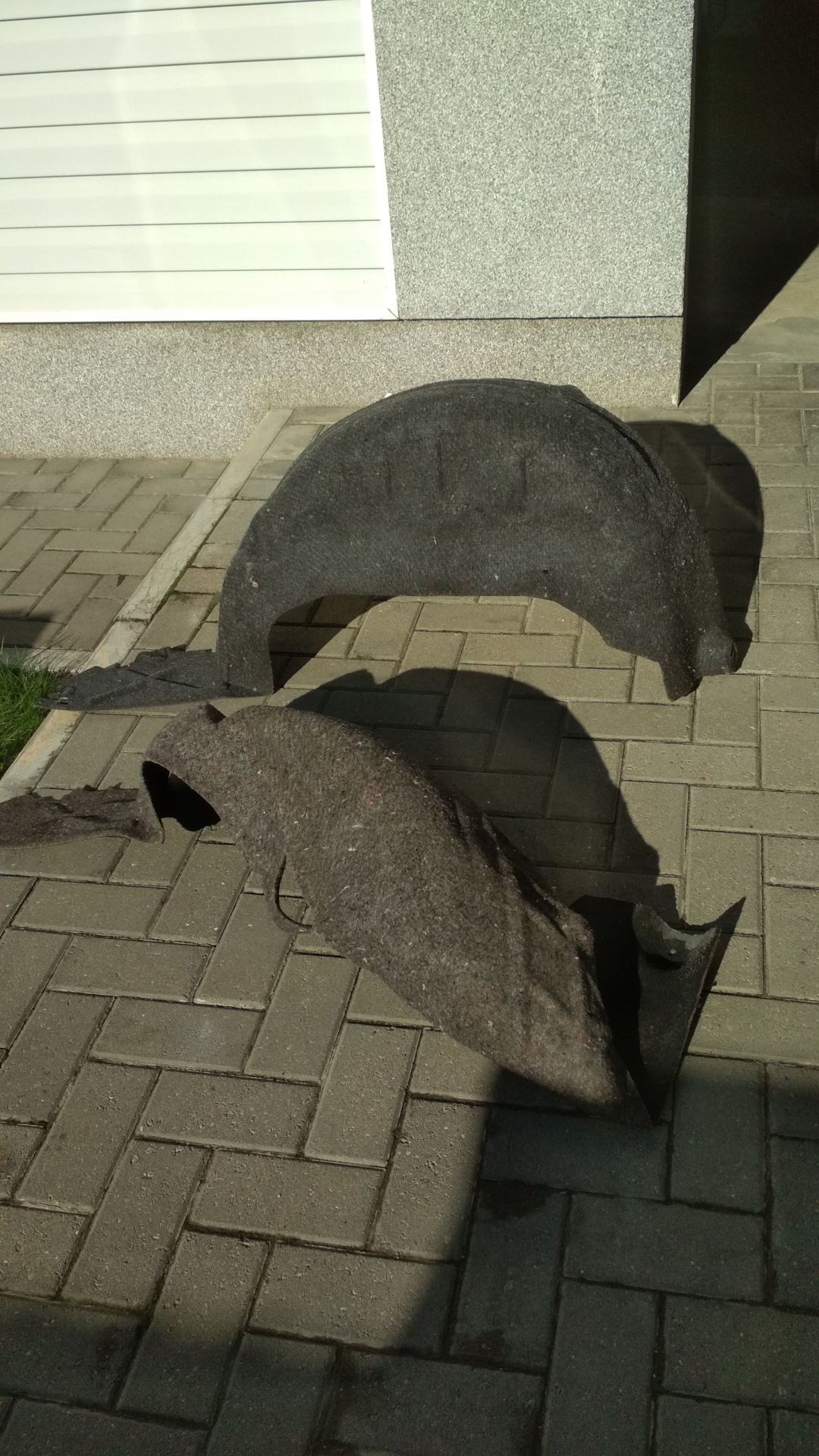 Задние подкрылки войлочные(вторая жизнь) — Citroen Grand C4 Picasso (1G ...