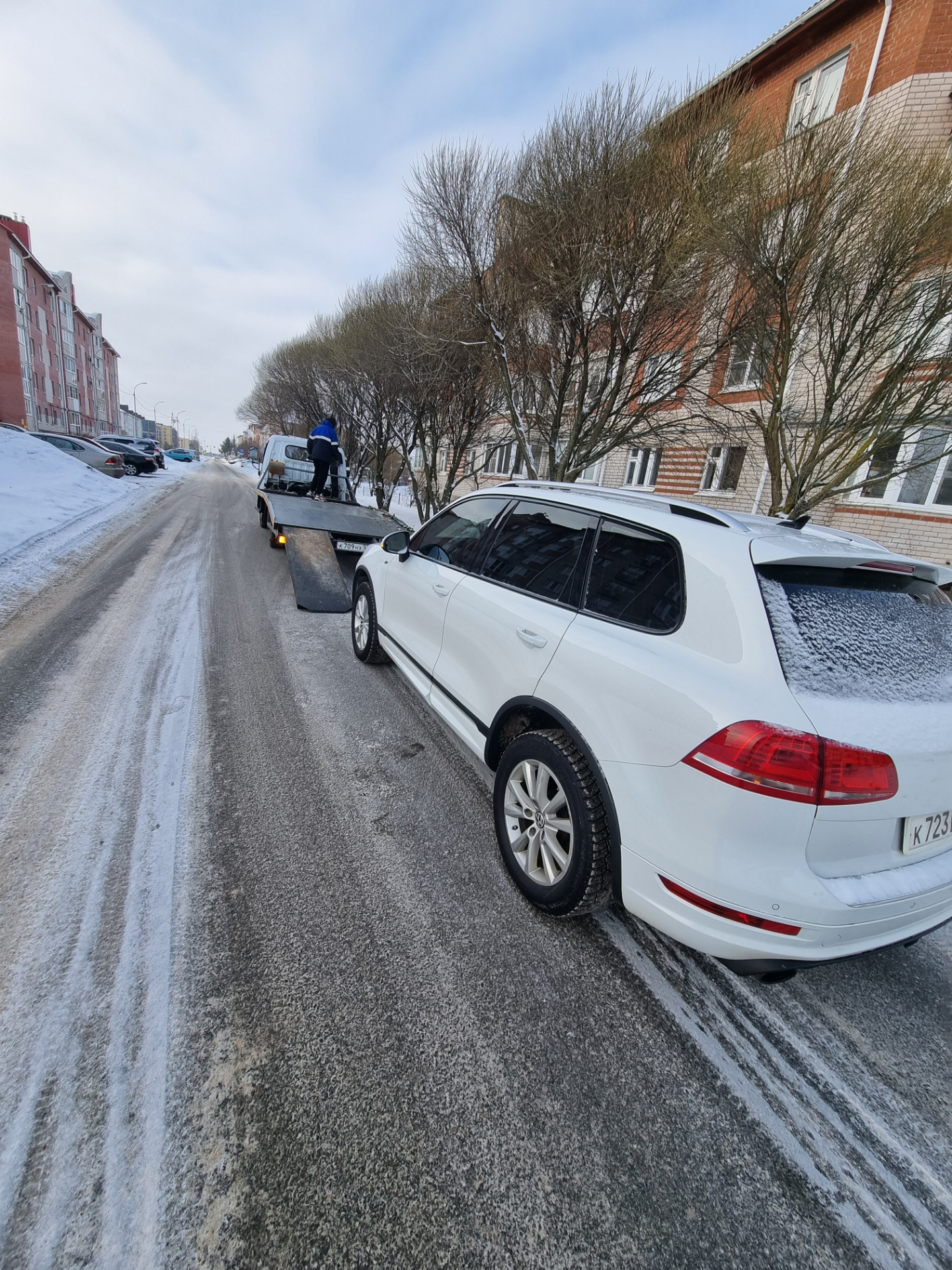 Кардан и стопорное кольцо — Volkswagen Touareg (2G), 3 л, 2013 года ...