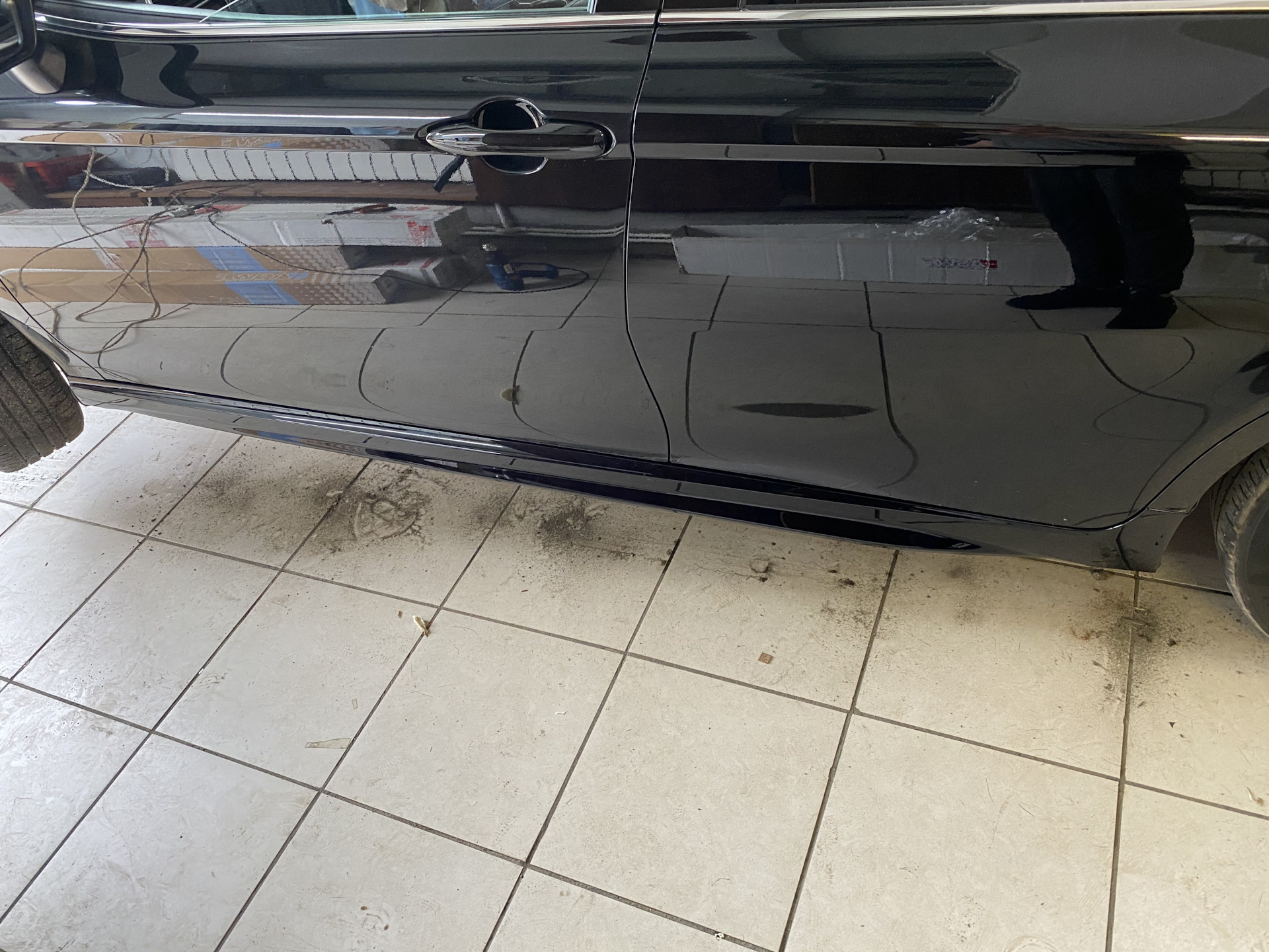 Пороги "XSE" на своём ЗАКОННОМ МЕСТЕ!😎 — Toyota Camry (XV70), 2,5 л ...